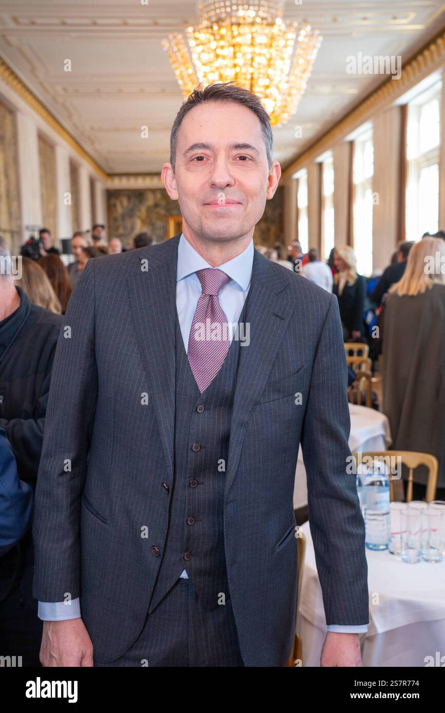 Vienna, Austria. 17th Jan, 2025. Press conference of the Opera Ball ...