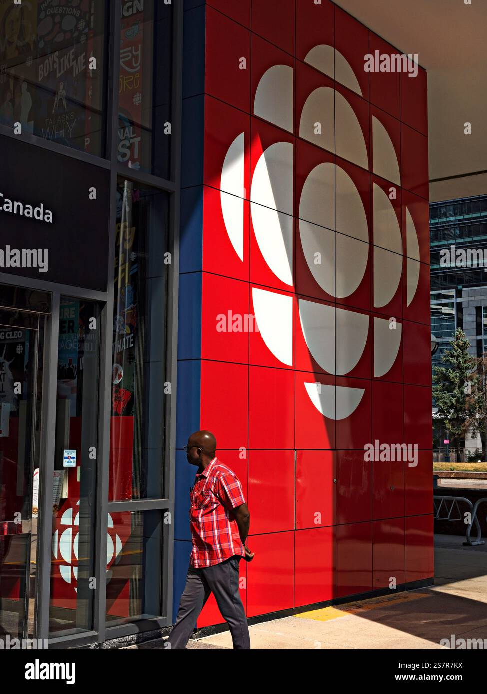 Toronto Canada / The Canadian Broadcasting Centre in Downtown Toronto ...