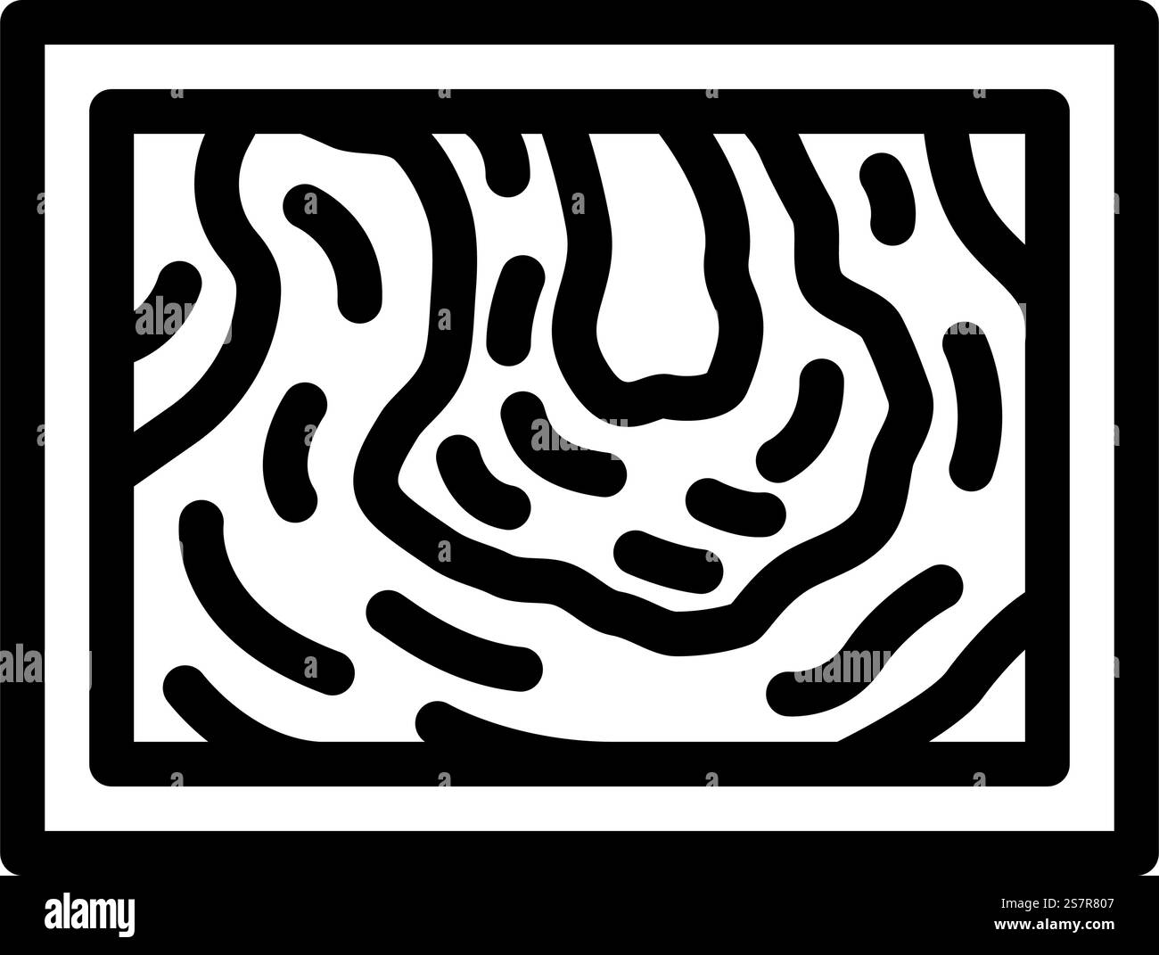 hydrogeological maps hydrogeologist line icon vector. hydrogeological ...