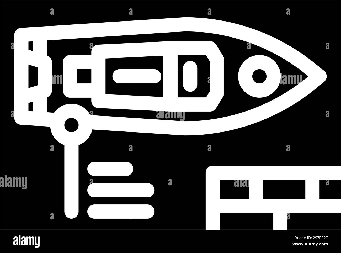 ship design concept marine glyph icon vector. ship design concept ...