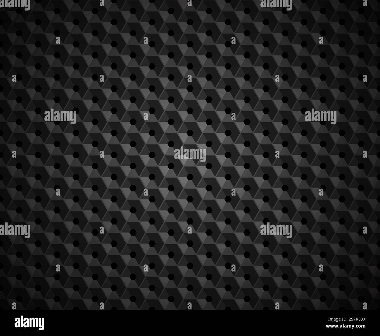 Vector black embossed pattern plastic grid background. Technology ...