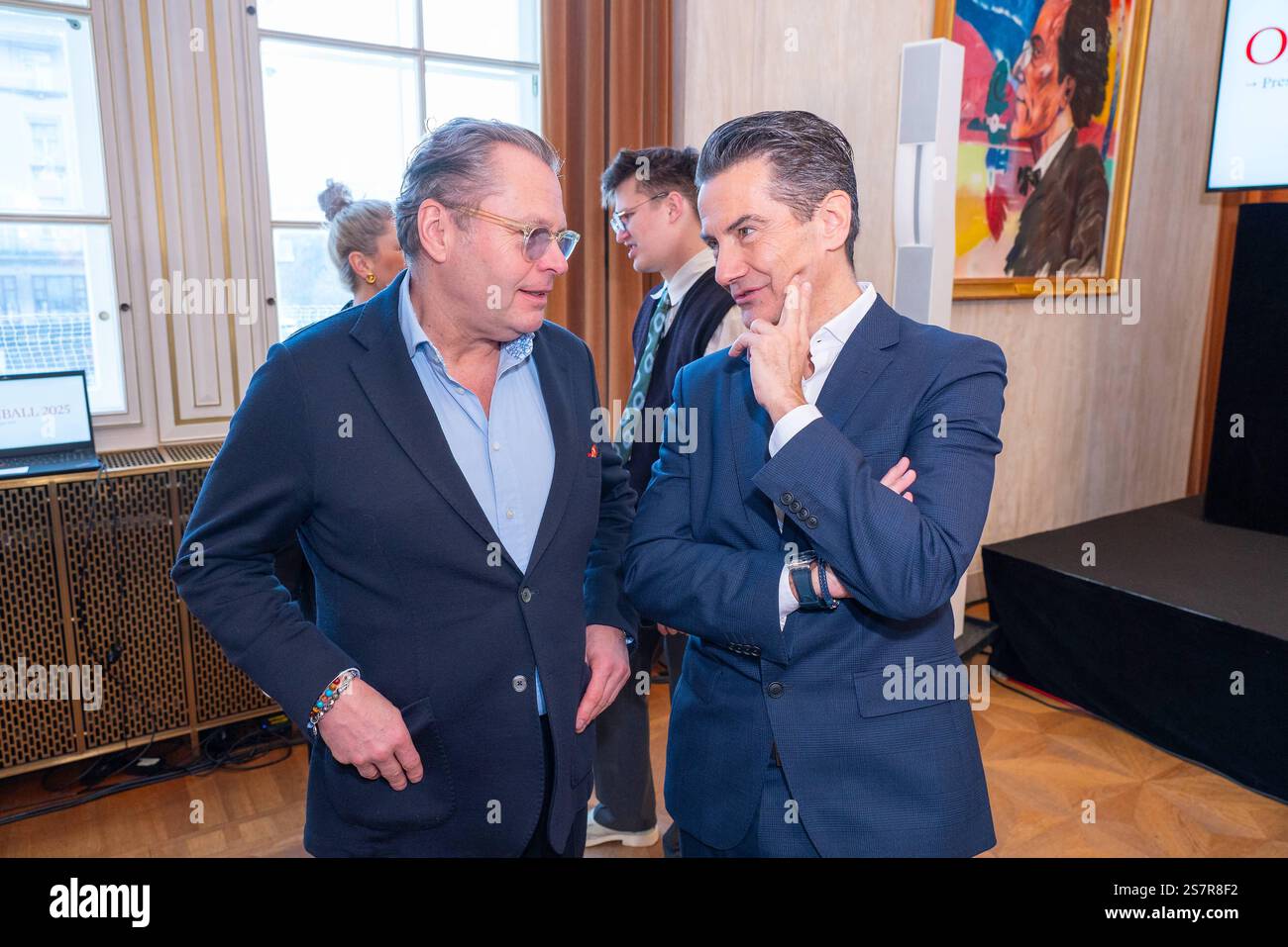 Vienna, Austria. 17th Jan, 2025. Press conference of the Opera Ball ...