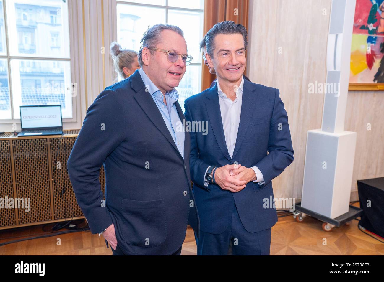 Vienna, Austria. 17th Jan, 2025. Press conference of the Opera Ball ...