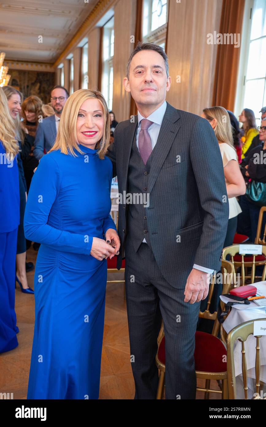 Vienna, Austria. 17th Jan, 2025. Press conference of the Opera Ball ...