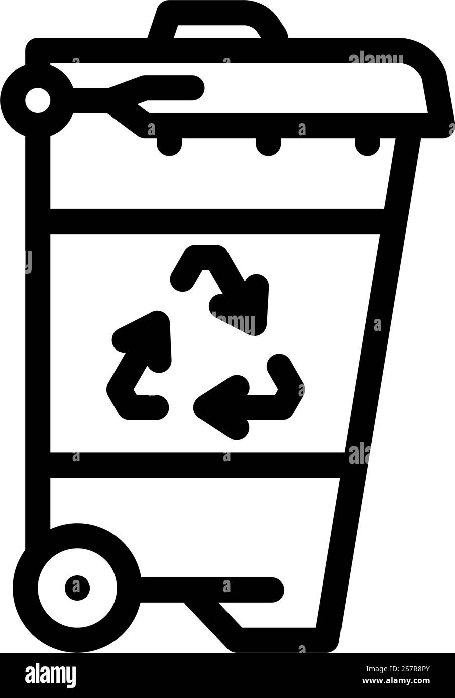 zero waste lifestyle green living line icon vector. zero waste ...