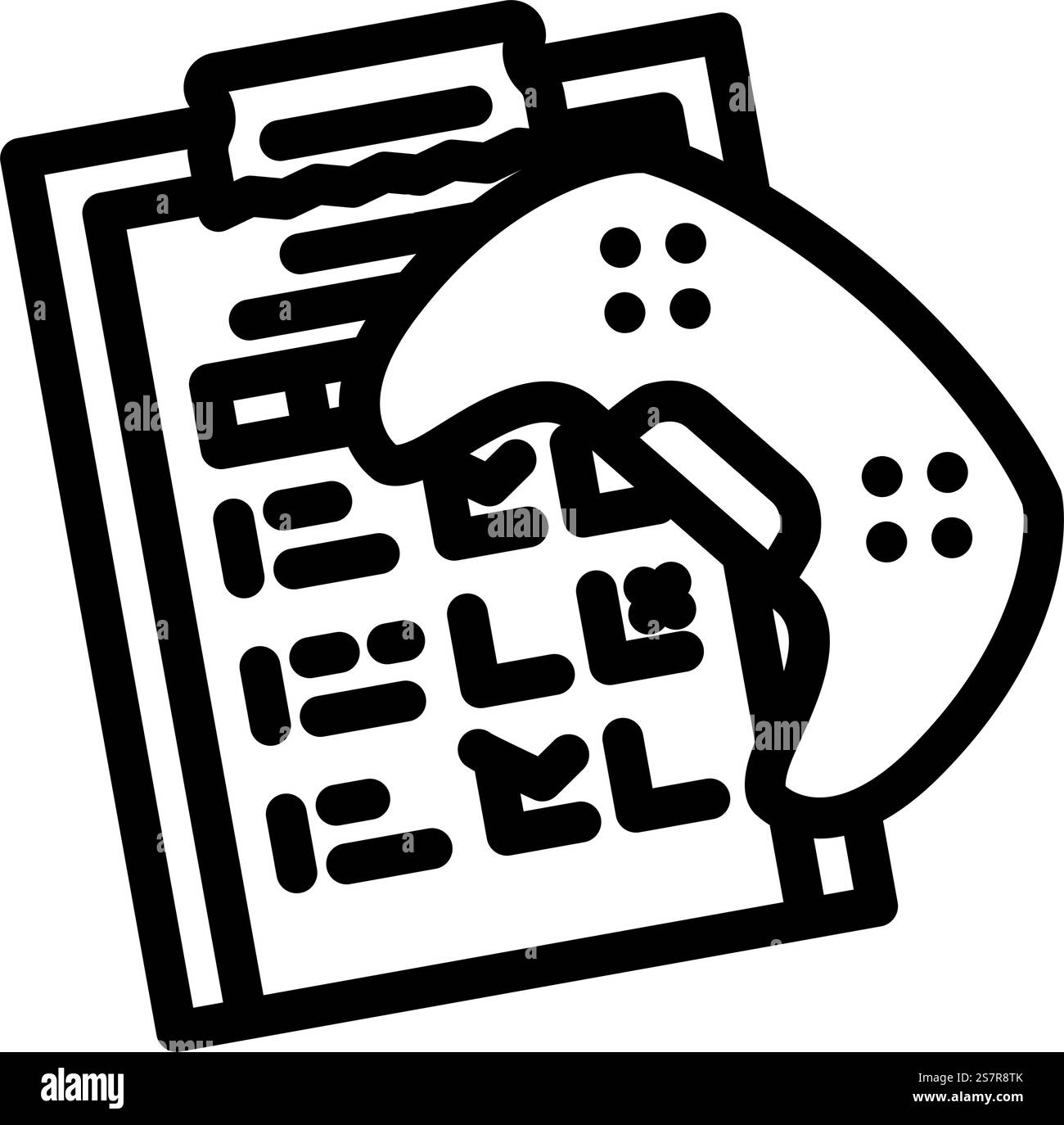 testing game development line icon vector. testing game development ...