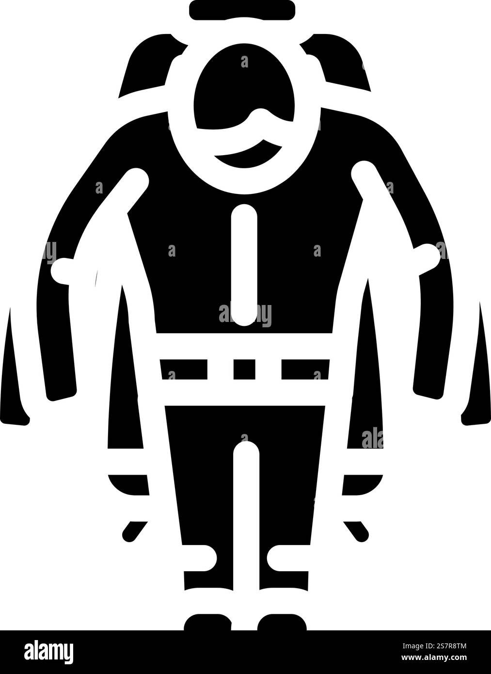 people sitting chair top view glyph icon vector. people sitting chair ...