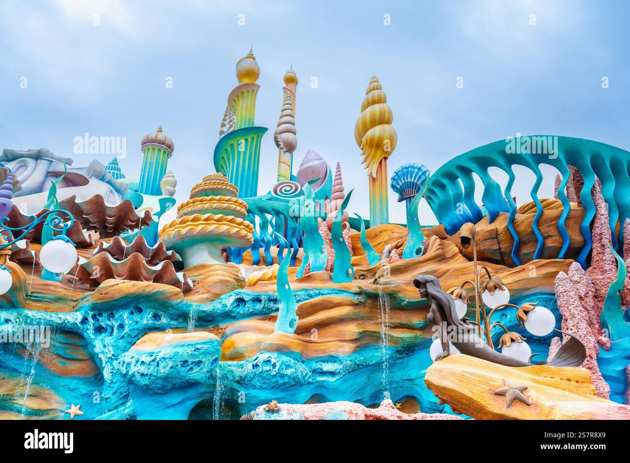 Maihama, Urayasu, Chiba, Japan - APR 18 , 2024: The Little Mermaid ...