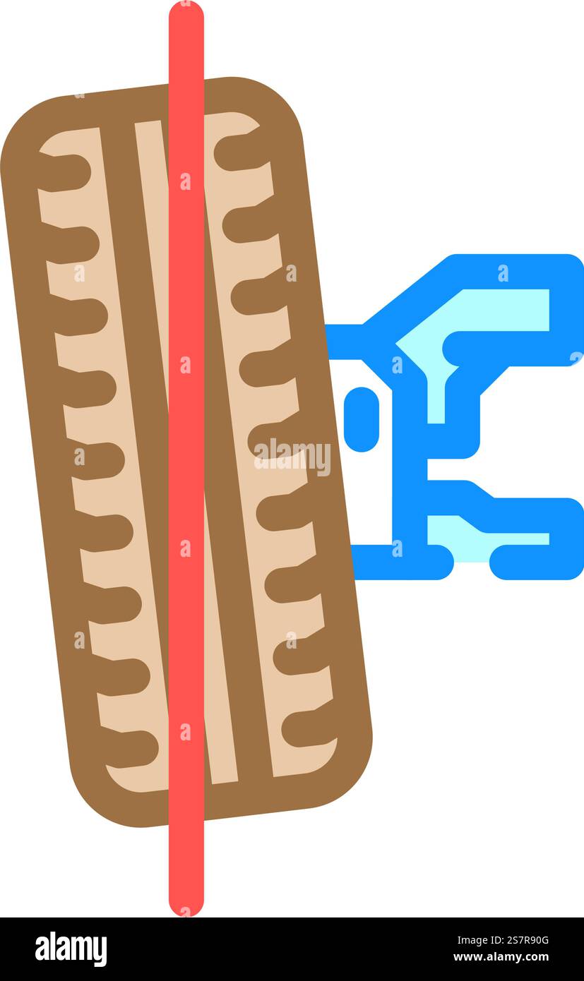 wheel alignment car mechanic color icon vector. wheel alignment car ...