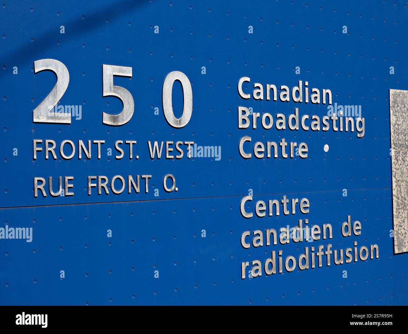 Toronto Canada / The Canadian Broadcasting Centre in Downtown Toronto ...