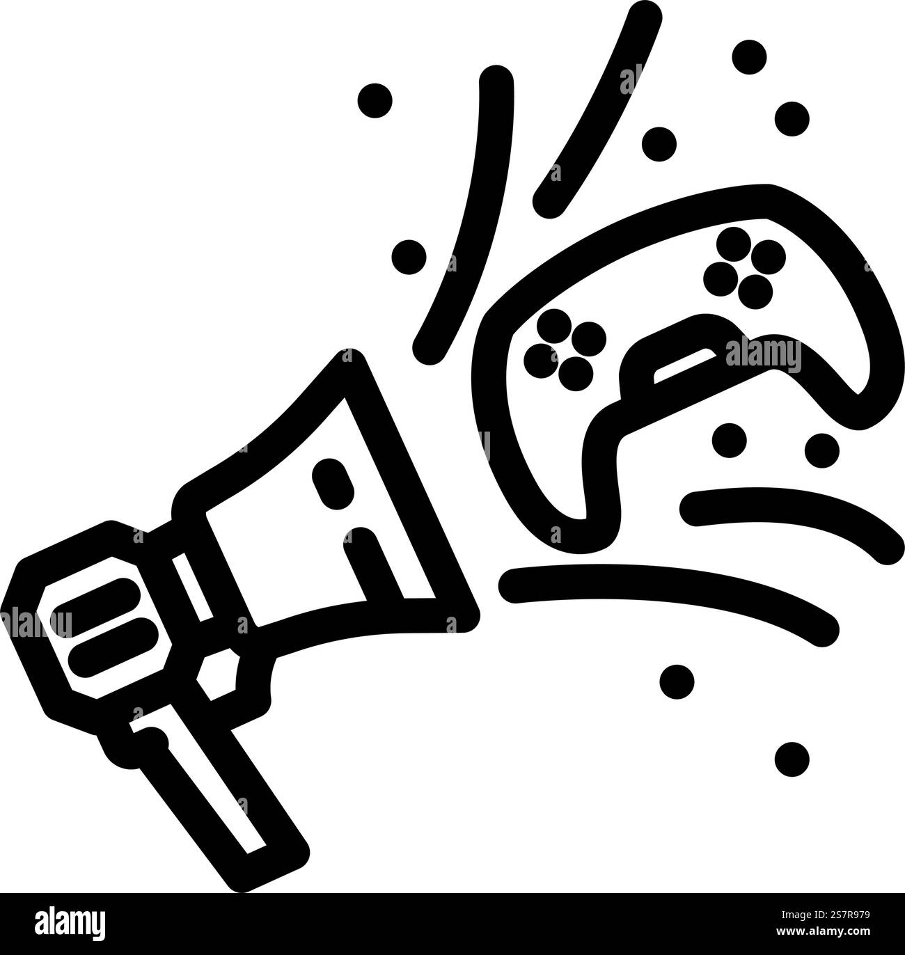 Programming vr line icon Cut Out Stock Images & Pictures - Alamy