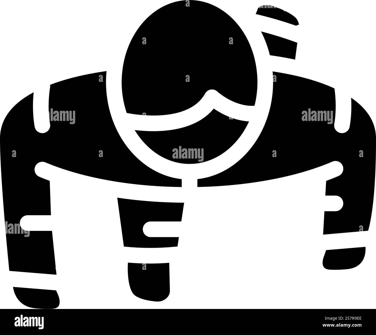 people walking top view glyph icon vector. people walking top view sign ...