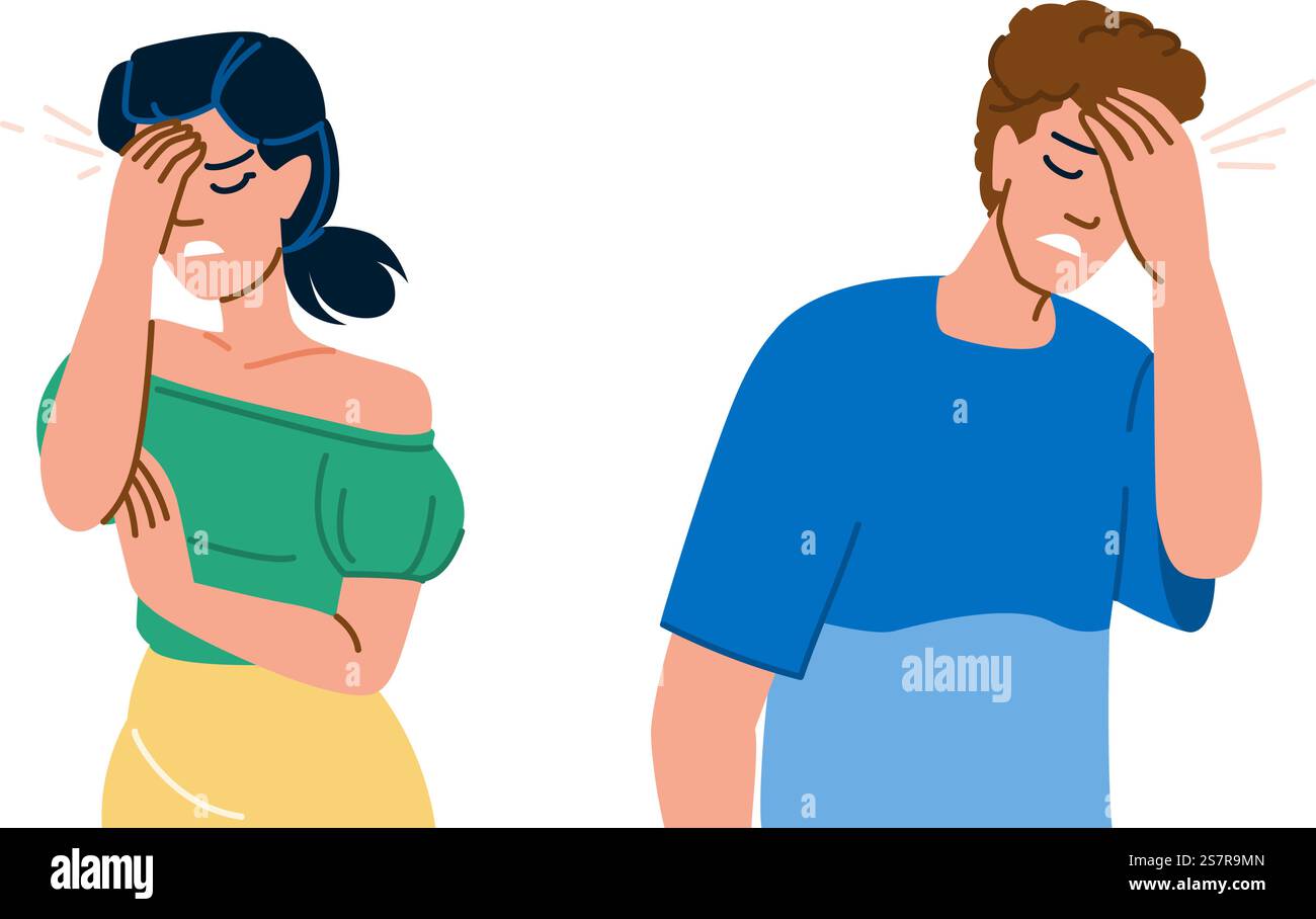 mistake face palm vector. young man, problem model, fail male mistake ...