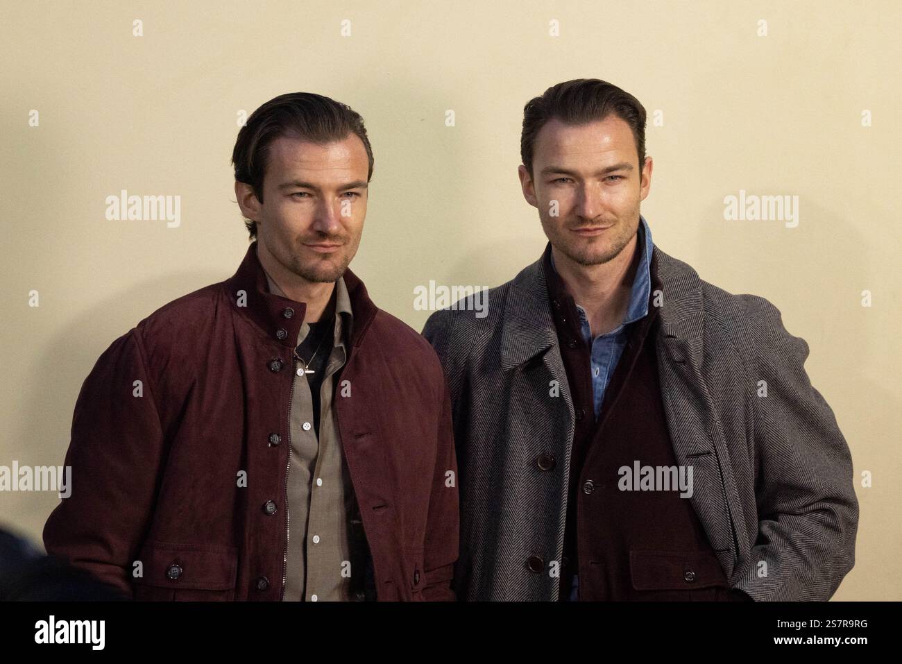 Brett Staniland and Scott Staniland attends the Tod's presentation ...