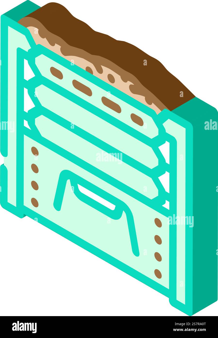 composting green living isometric icon vector. composting green living ...