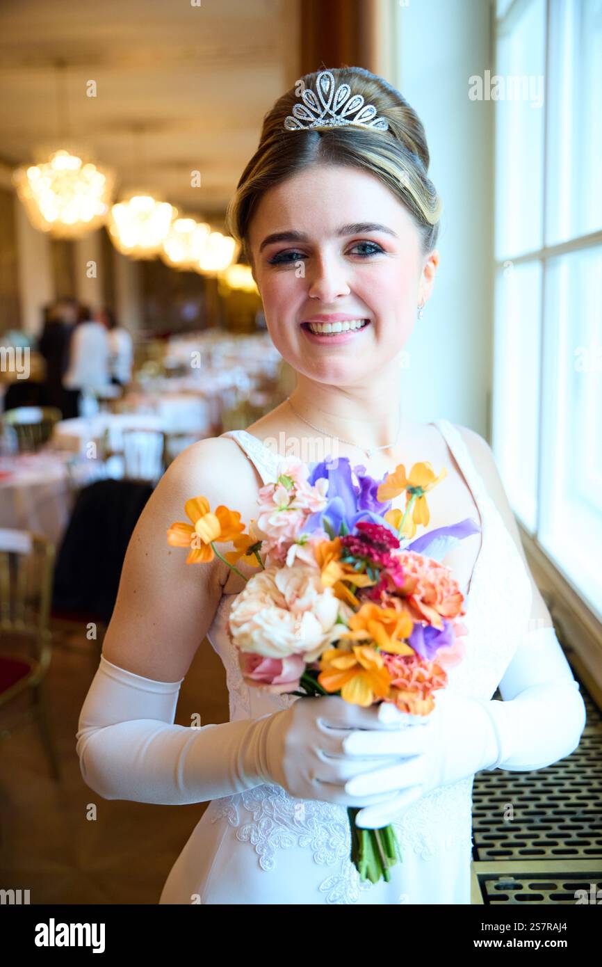Vienna, Austria. 17th Jan, 2025. Press conference of the Opera Ball ...