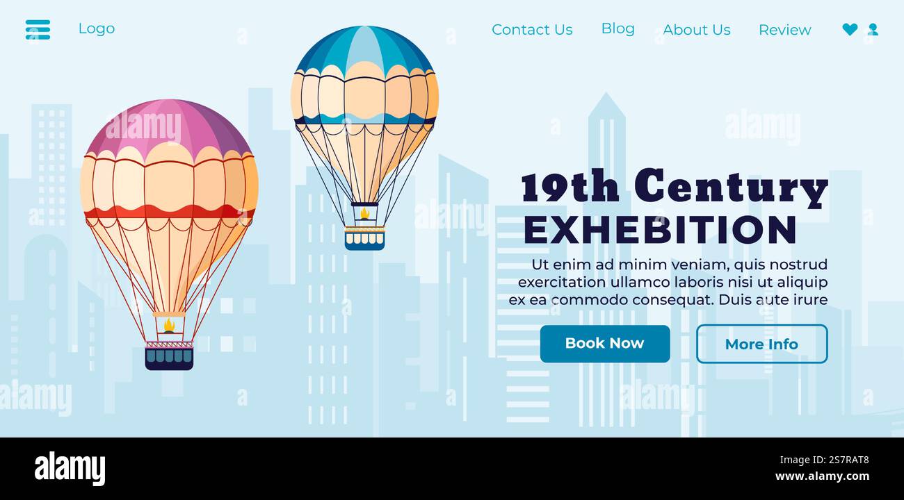 Rare artifacts and models, reproductions of 19th century hot air ...