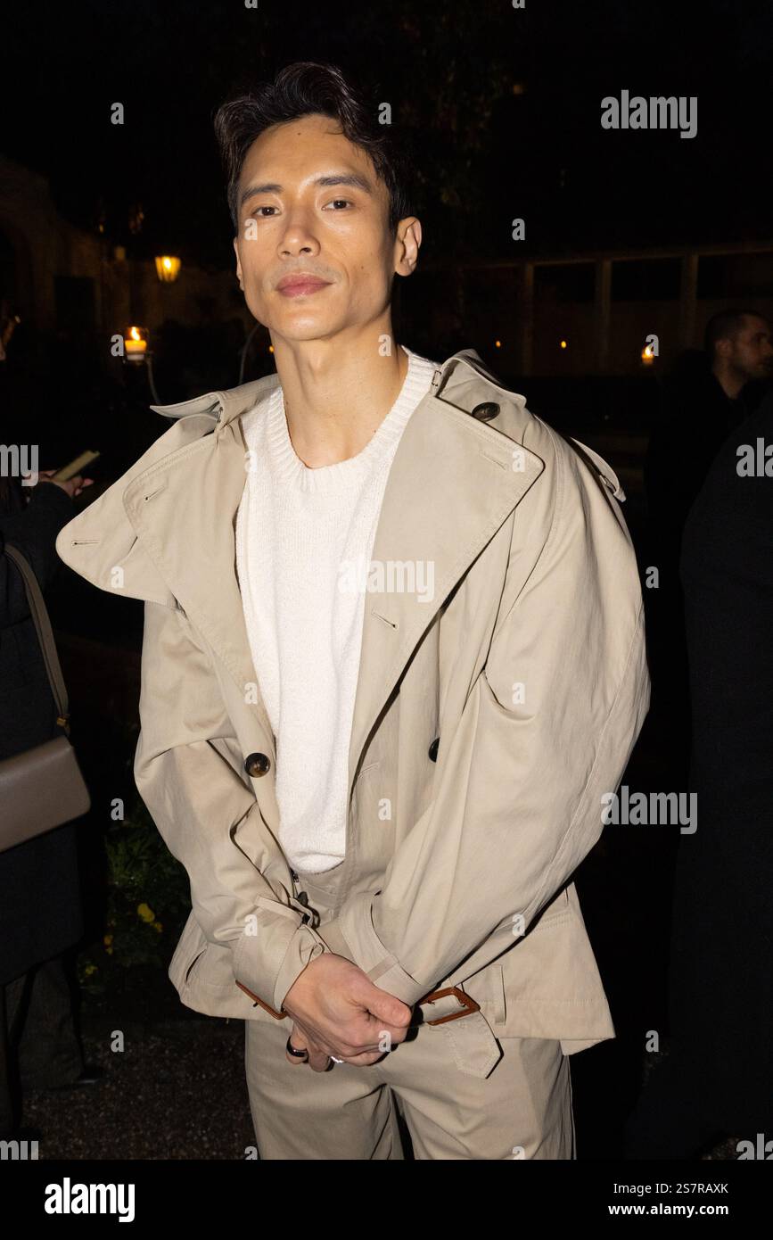 Manny Jacinto attends the Tod's presentation during the Milan Menswear ...