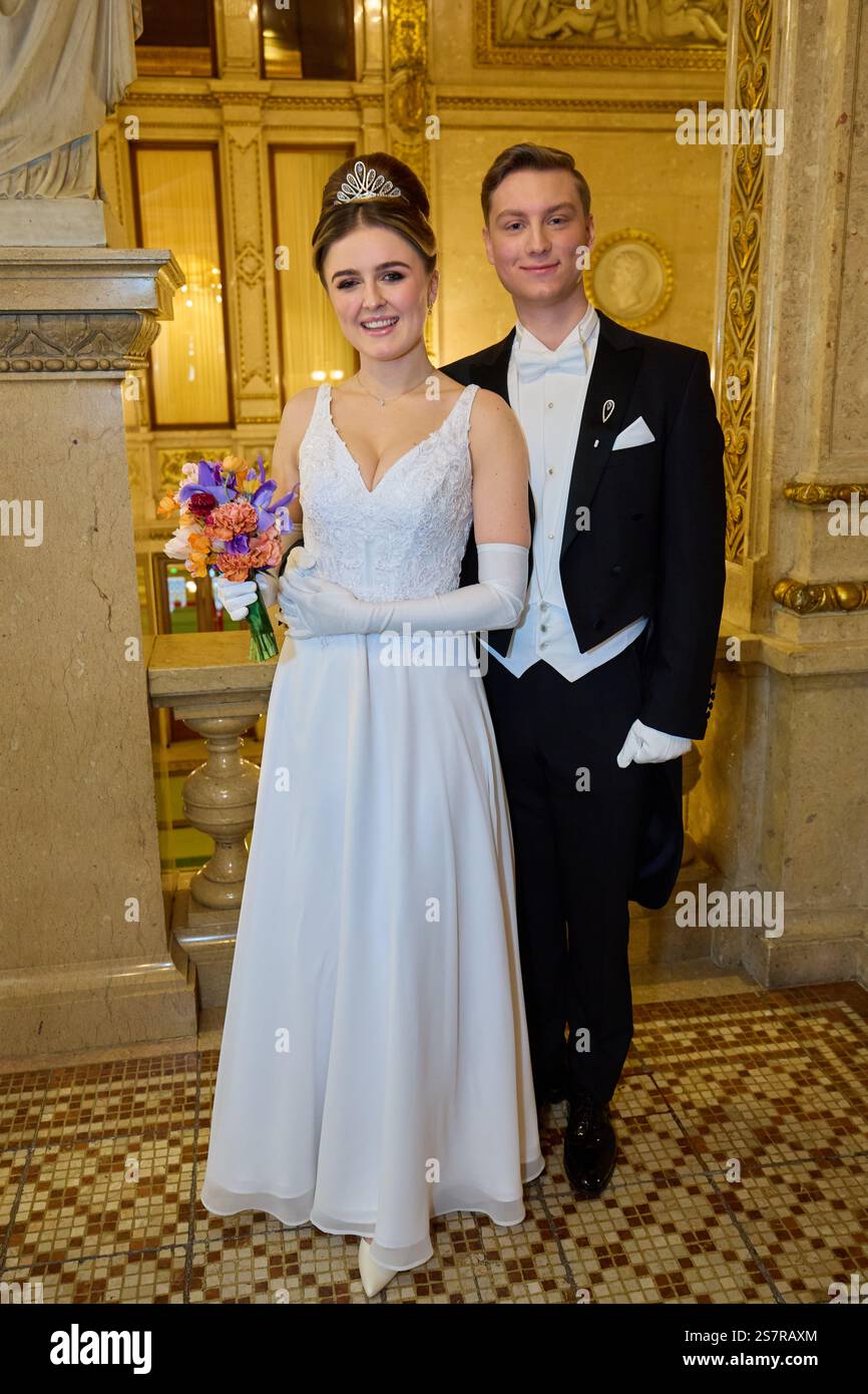 Vienna, Austria. 17th Jan, 2025. Press conference of the Opera Ball ...