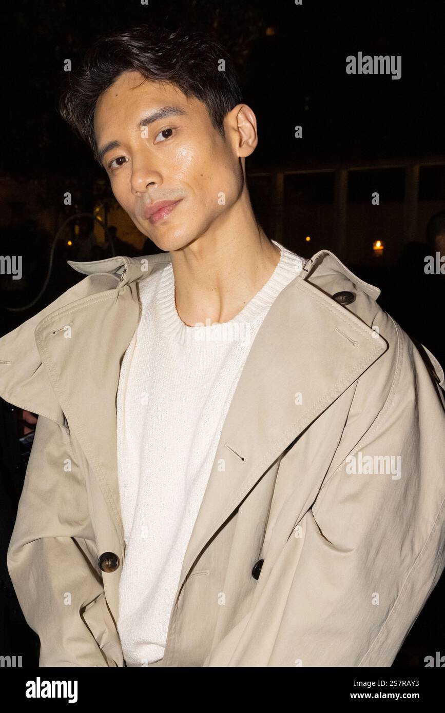 Manny Jacinto attends the Tod's presentation during the Milan Menswear ...