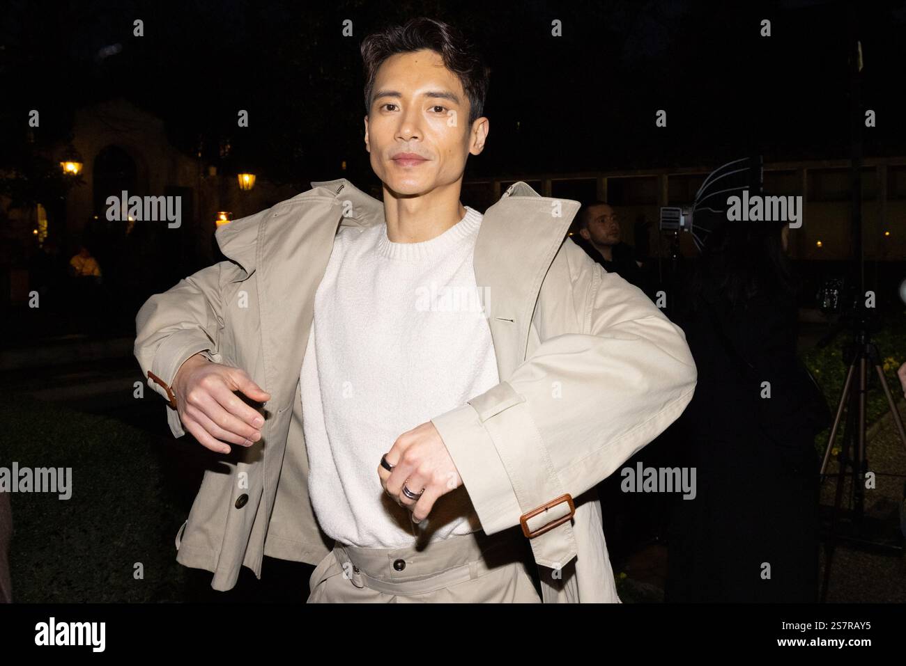 Manny Jacinto attends the Tod's presentation during the Milan Menswear ...