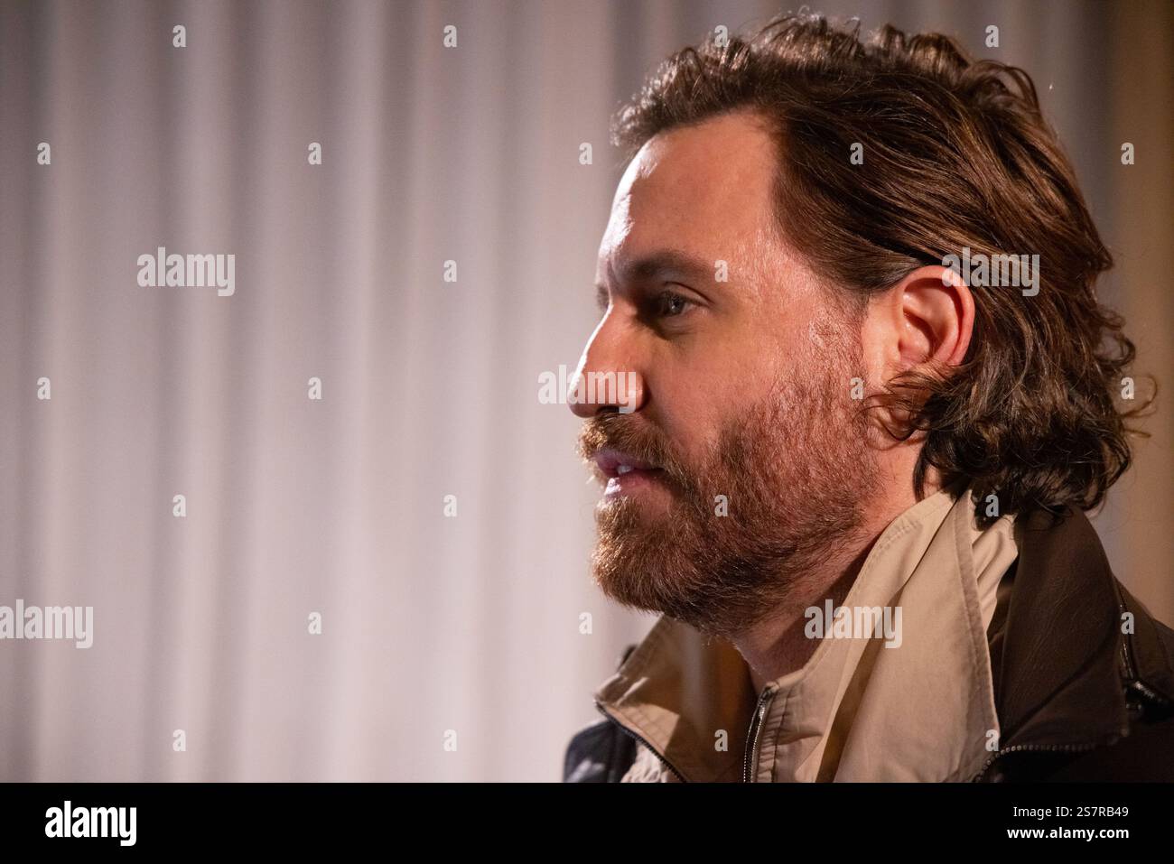 Edgar Ramirez attends the Tod's presentation during the Milan Menswear ...