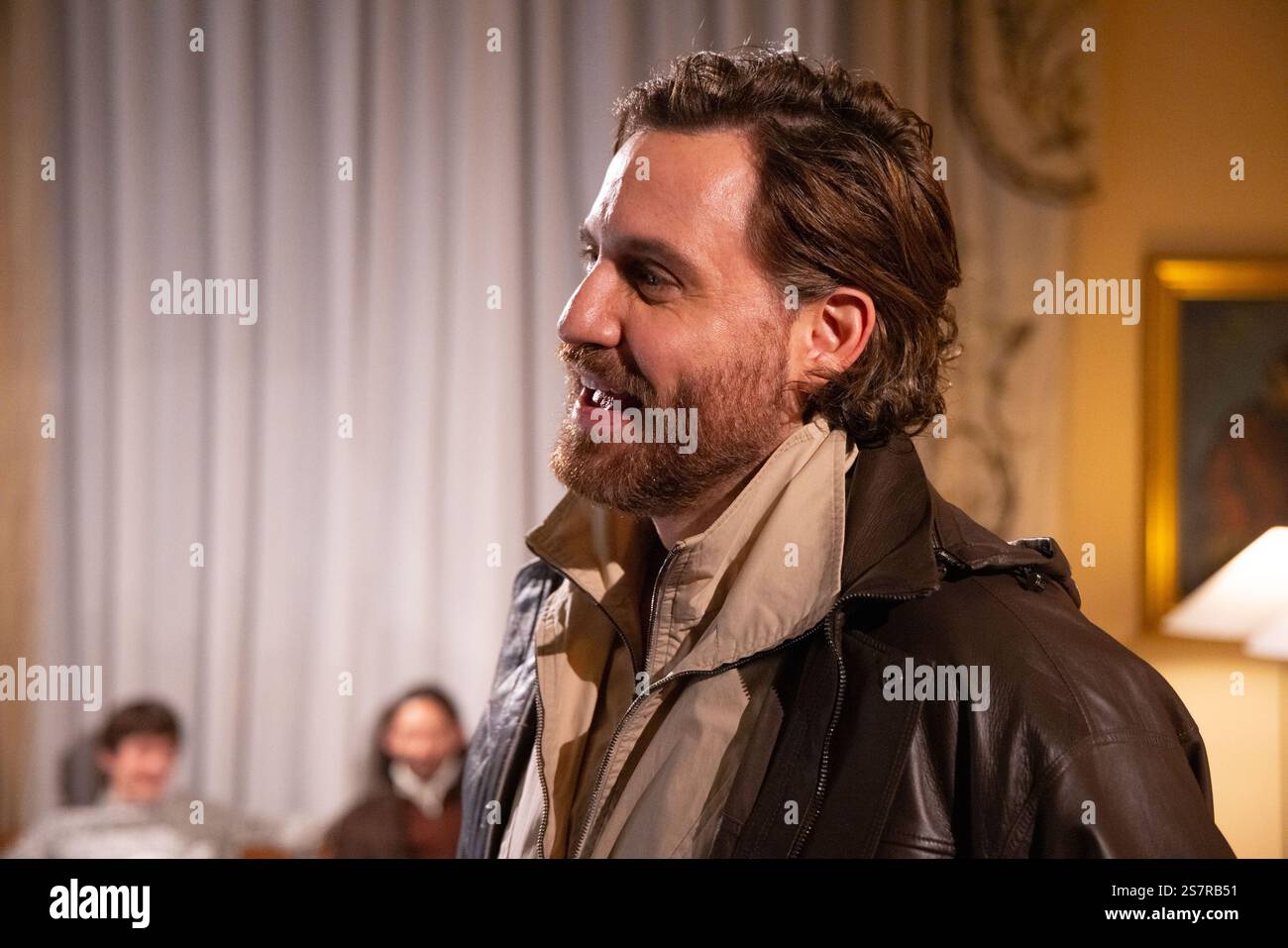 Edgar Ramirez attends the Tod's presentation during the Milan Menswear ...