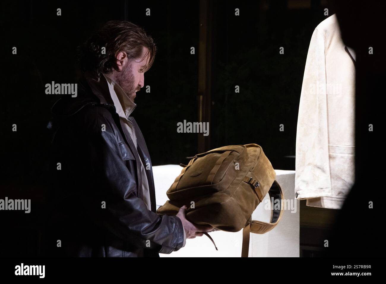 Edgar Ramirez attends the Tod's presentation during the Milan Menswear ...