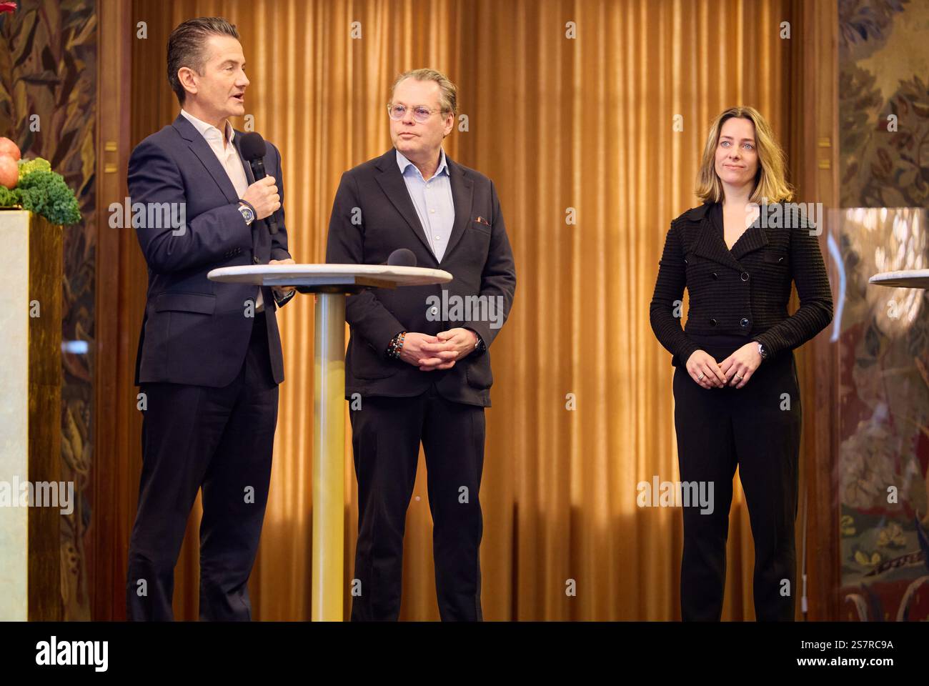 Vienna, Austria. 17th Jan, 2025. Press conference of the Opera Ball ...
