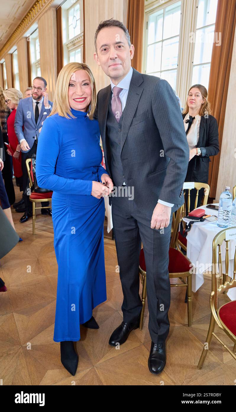 Vienna, Austria. 17th Jan, 2025. Press conference of the Opera Ball ...
