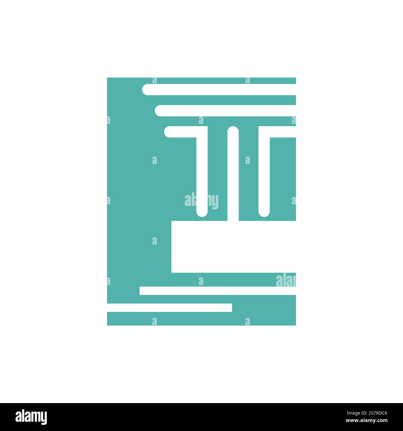 Column logo vector template element symbol design Stock Vector Image ...