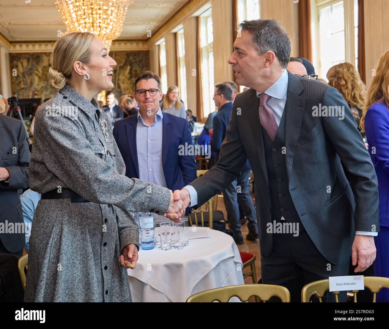 Vienna, Austria. 17th Jan, 2025. Press conference of the Opera Ball ...