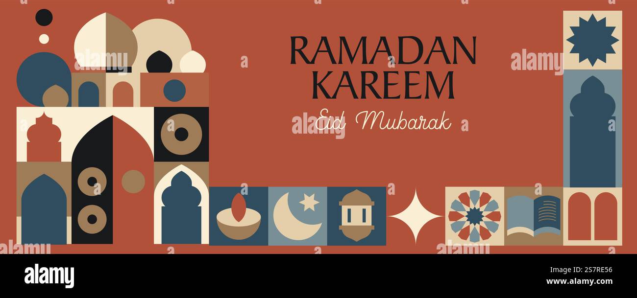 Mosque crescent moon ramadan Stock Vector Images - Alamy