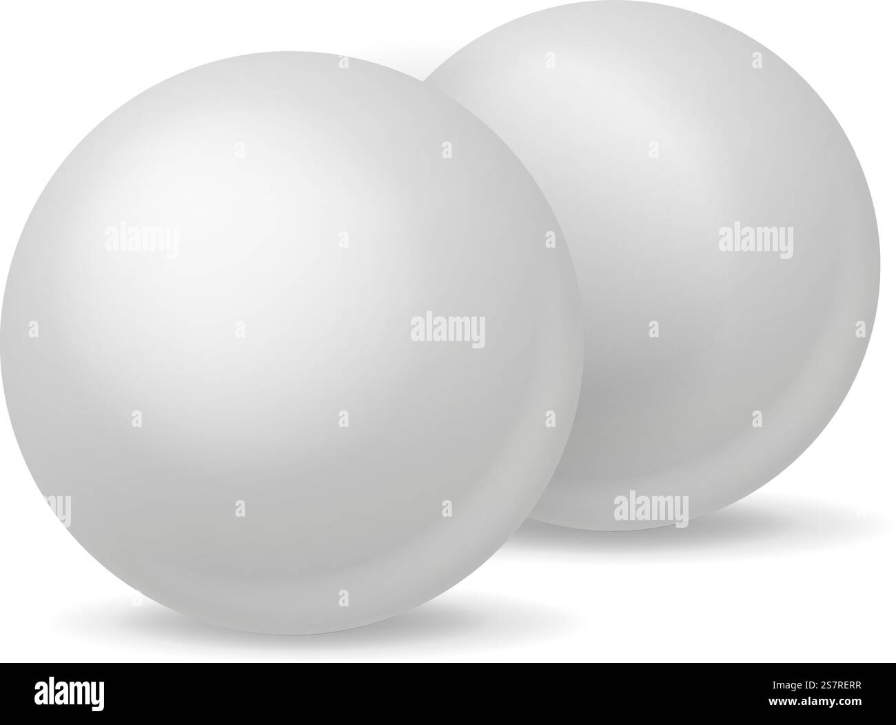 White sphere drug mockup. Round blank pill isolated on white background ...