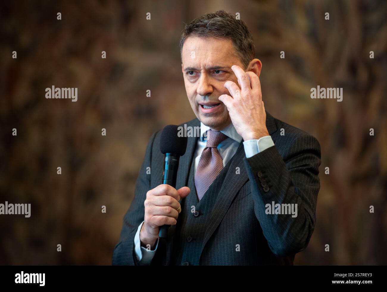 Vienna, Austria. 17th Jan, 2025. ABD0096 20250117 - Press conference of ...