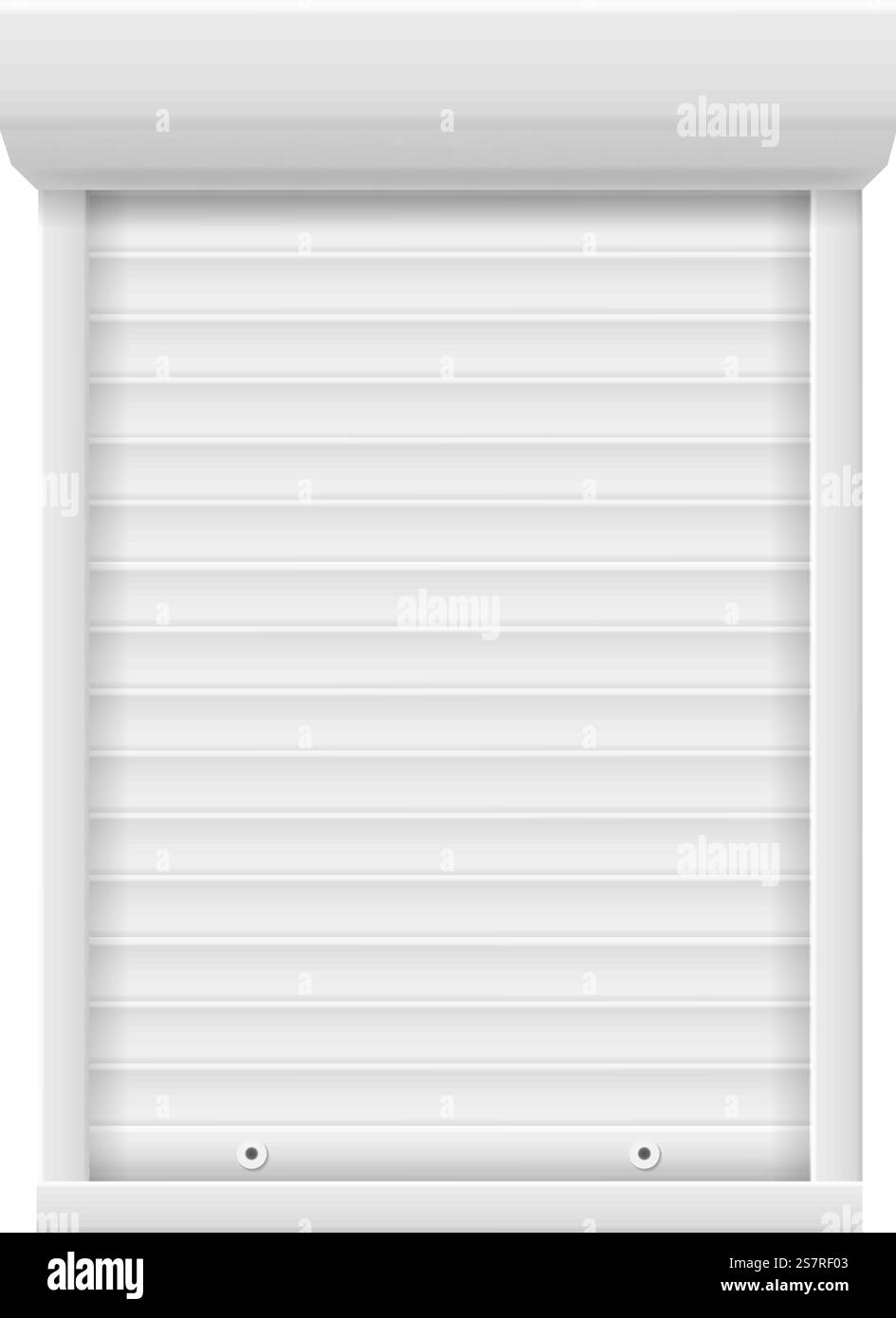 Cellular window blinds. Glass protection. Sun shade isolated on white background. Cellular ...