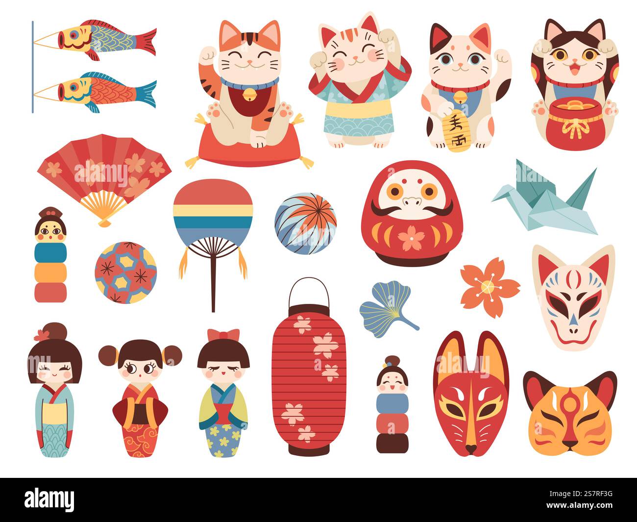 East asian paper dolls Cut Out Stock Images & Pictures - Alamy