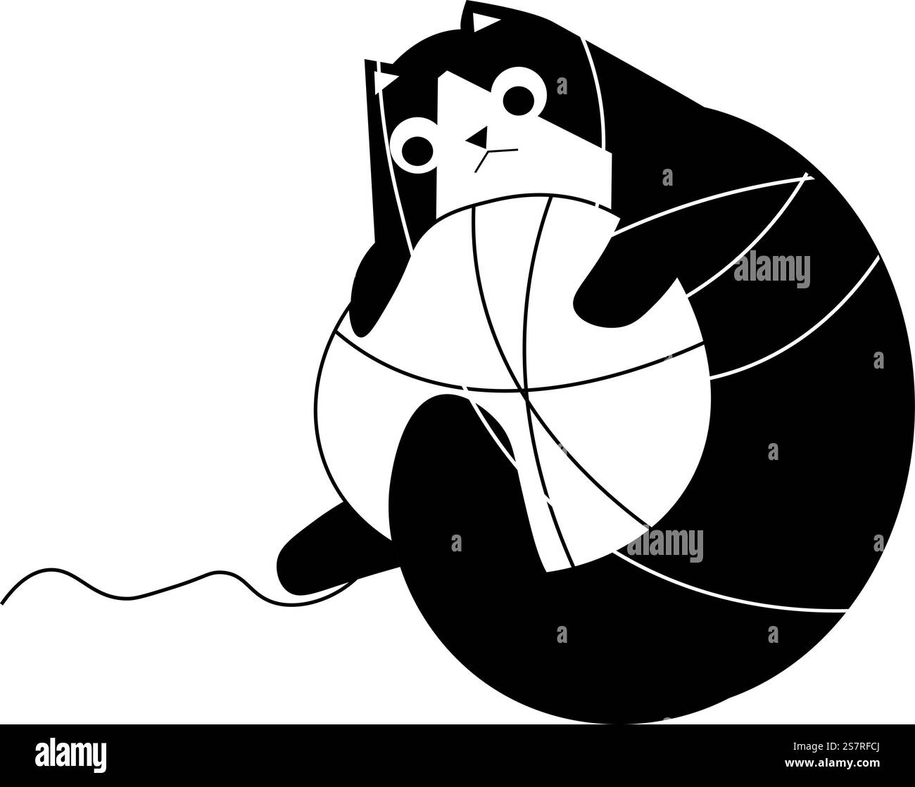 Yarn toy Black and White Stock Photos & Images - Alamy