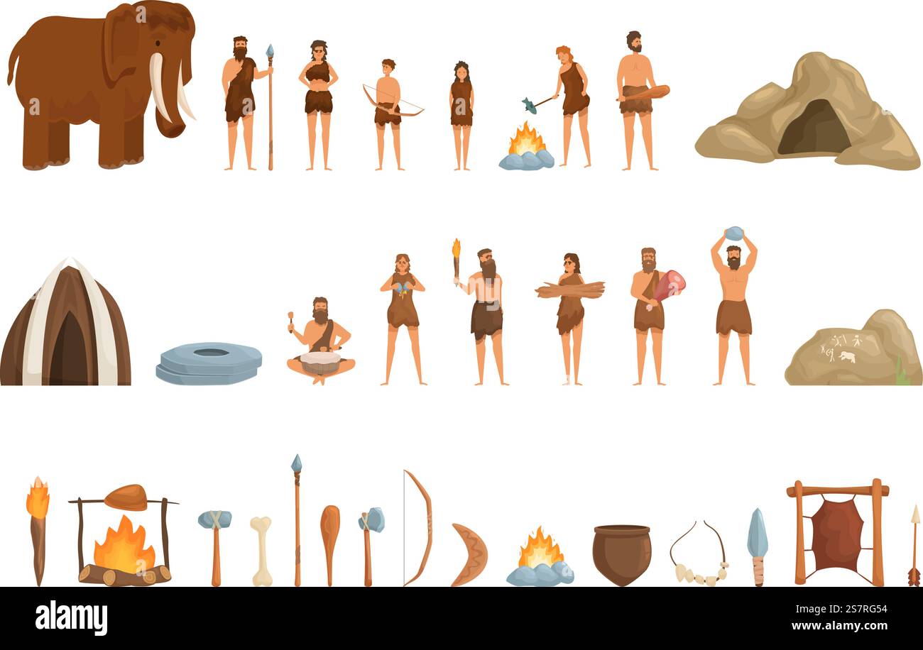 Caveperson hi-res stock photography and images - Alamy