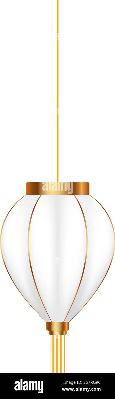 Chinese Lunar New Year lantern element. Suitable for concept Lunar New ...