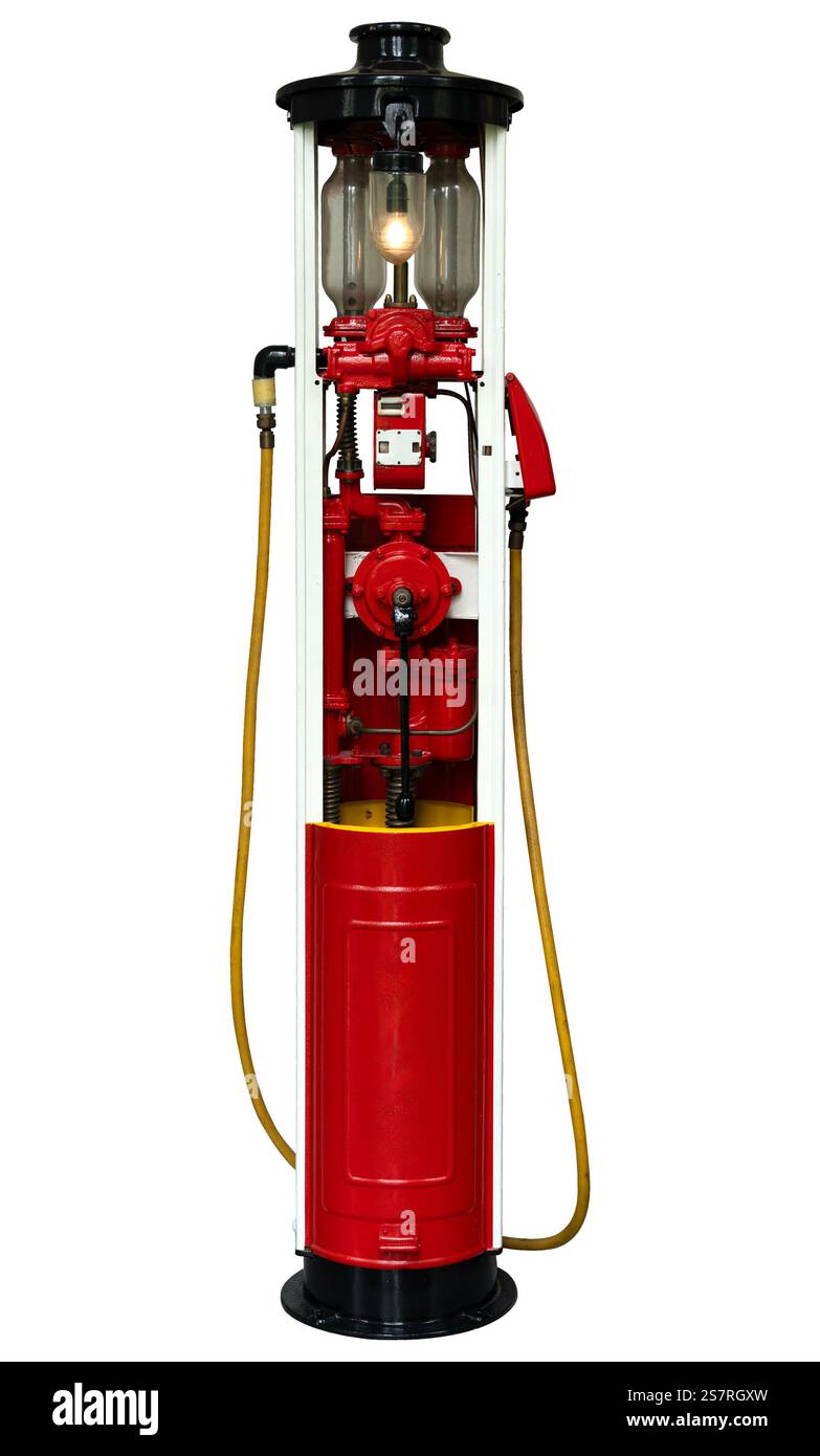 Gas station design history Cut Out Stock Images & Pictures - Alamy