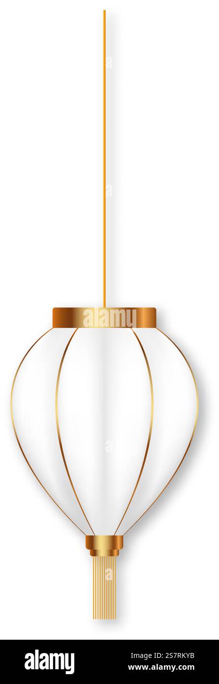 Chinese Lunar New Year lantern element. Suitable for concept Lunar New ...