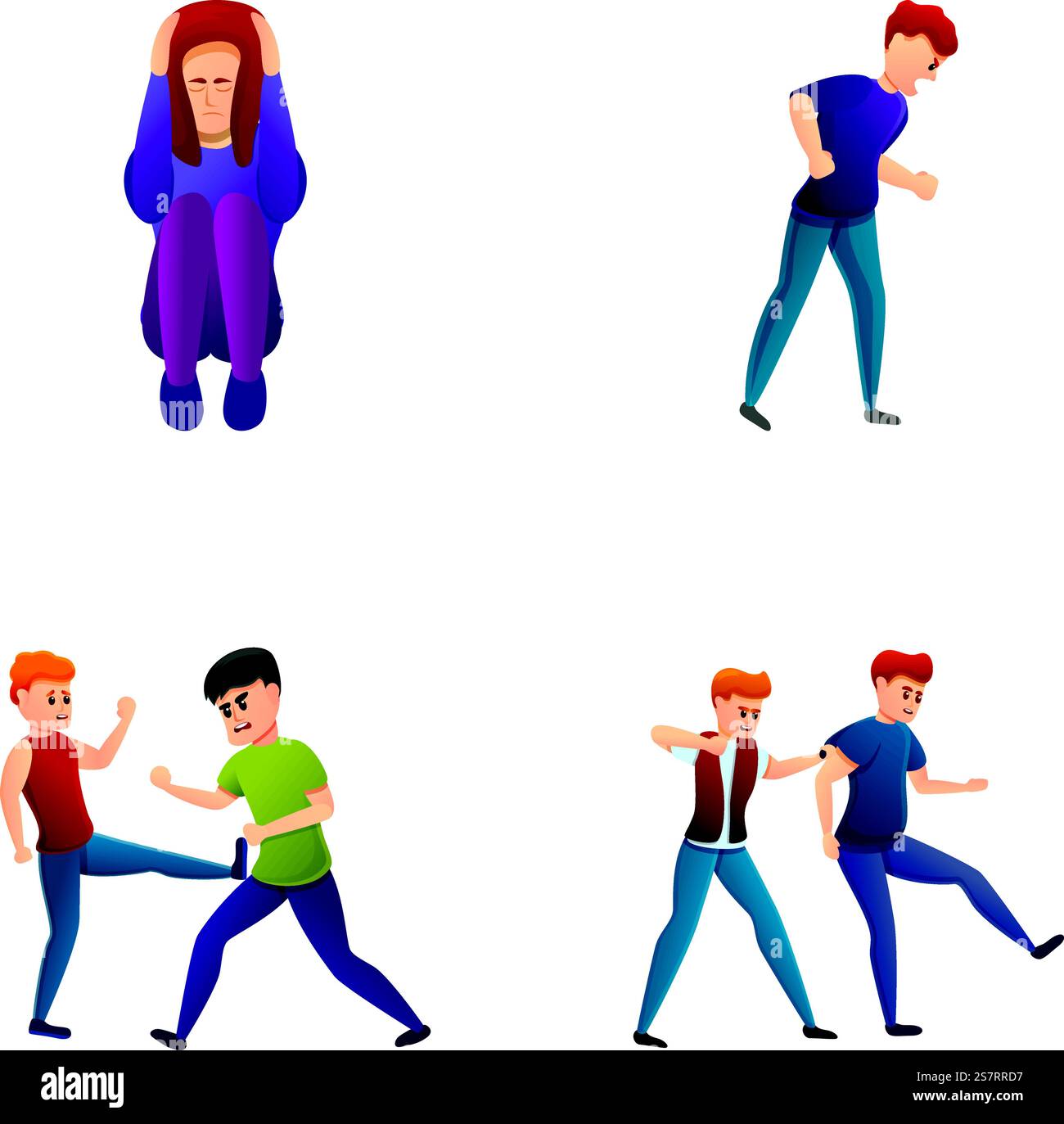 Domestic social issues Stock Vector Images - Alamy