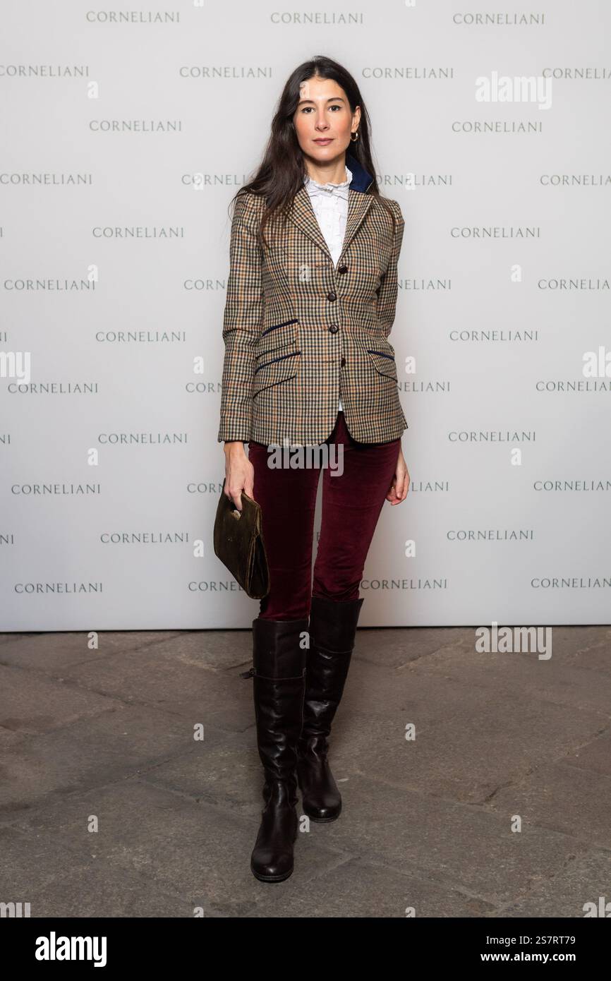 Italy. 18th Jan, 2025. Alberica Ferraris Milan Fashion Week - Men F/W ...