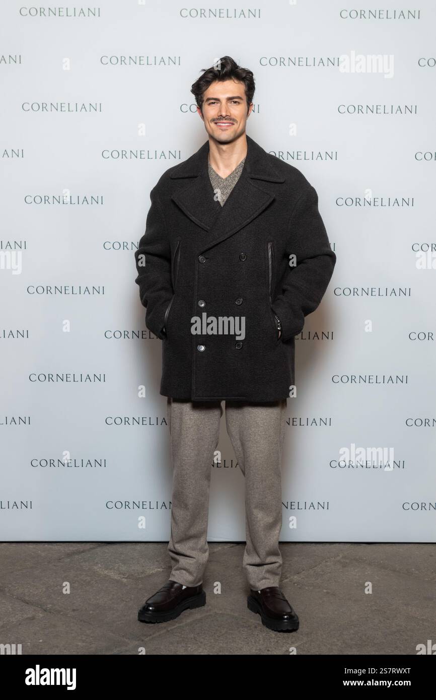Italy. 18th Jan, 2025. Gianmaria Sainato Milan Fashion Week - Men F/W ...