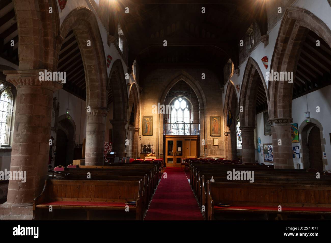 St Mary and St Bartholomew`s Church, Hampton in Arden, West Midlands ...