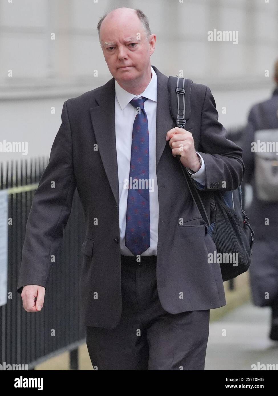 England's chief medical officer Professor Sir Chris Whitty arriving to ...