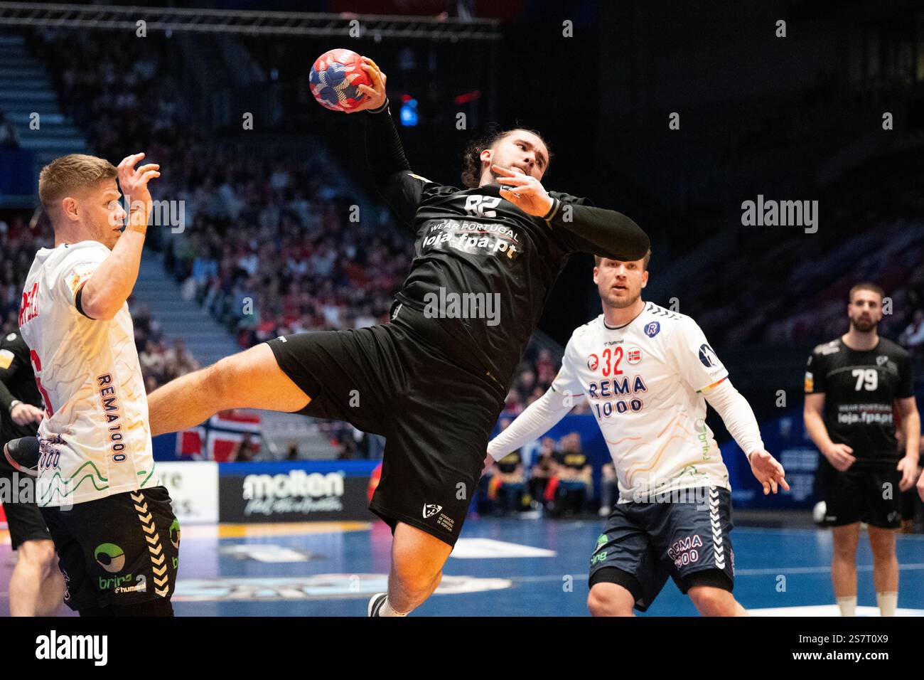 Oslo, Norway. 19th Jan, 2025. Luis Frade (82) of Portugal seen during ...