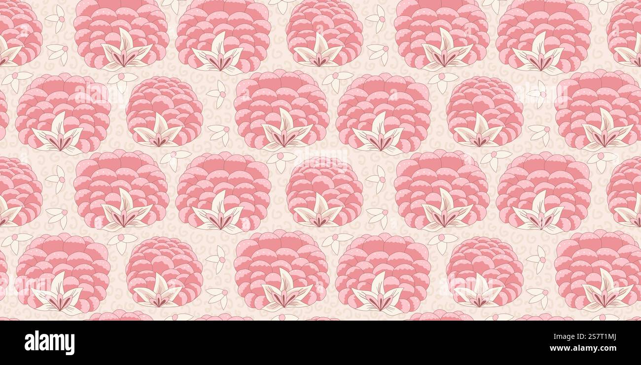 Rhododendron seamless pattern. Peony repeat background cover. Surface ...