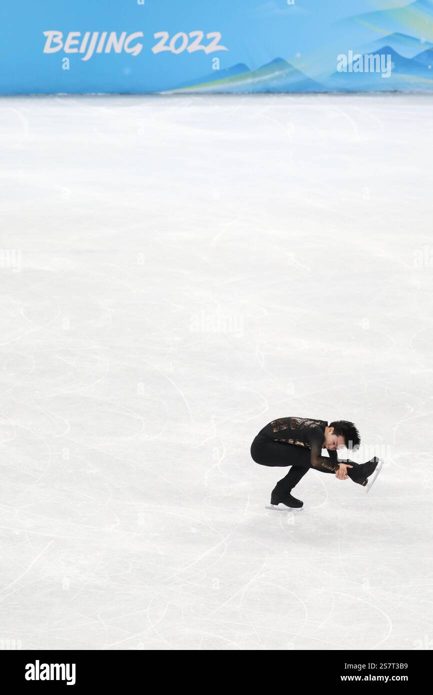 FEB 10, 2022 - Beijing, China: Yuma Kagiyama of Japan skates in the ...